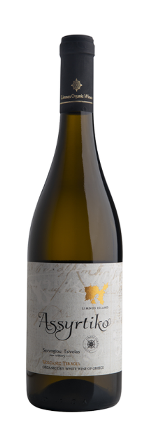 Assyrtiko Limnos Organic |Λευκό Ασύρτικο Κρασί Βιολογικό Κάβα ελλοίνων
